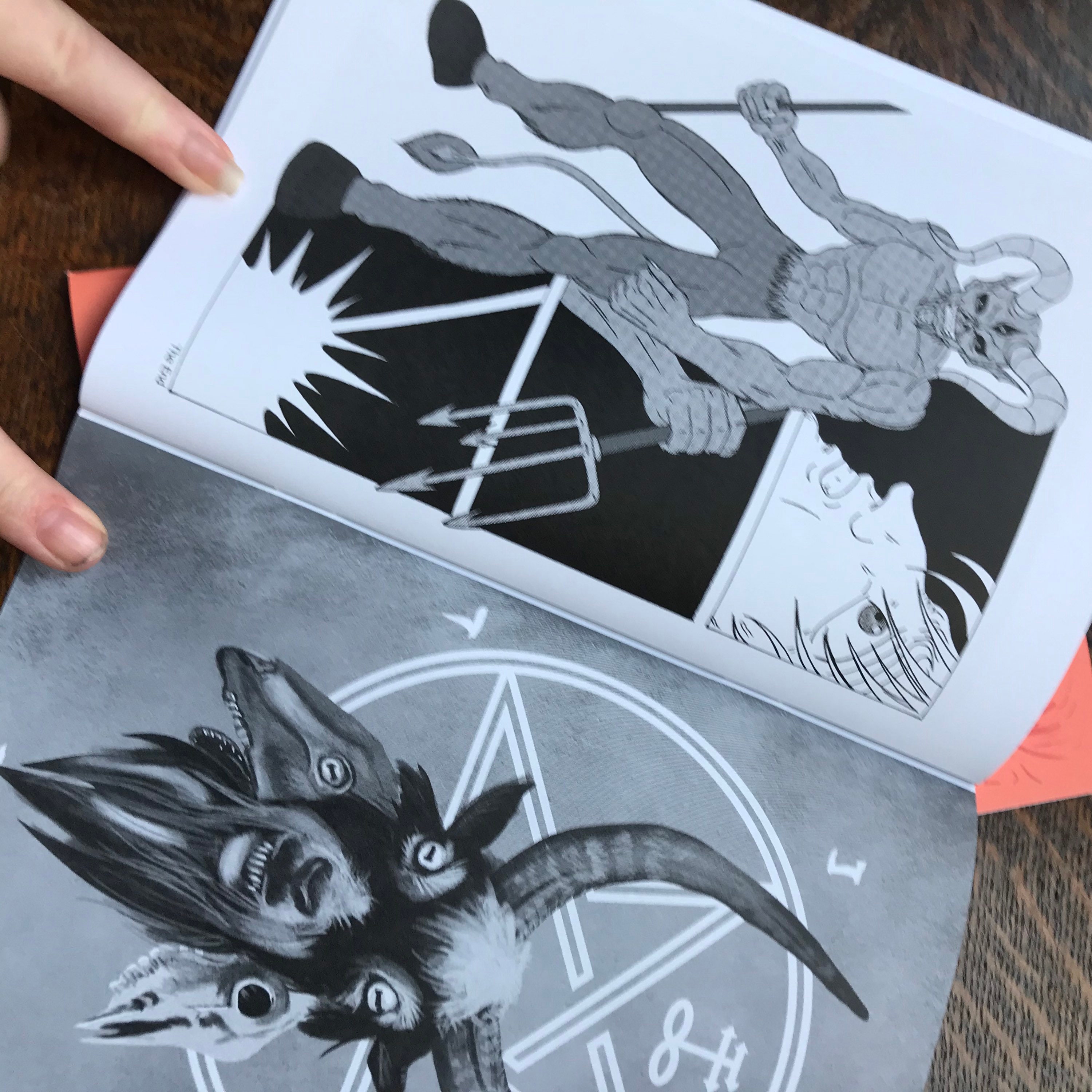 Knock Knock Horror Zine- Inferno Edition. Horror Comic, Art Zine ...