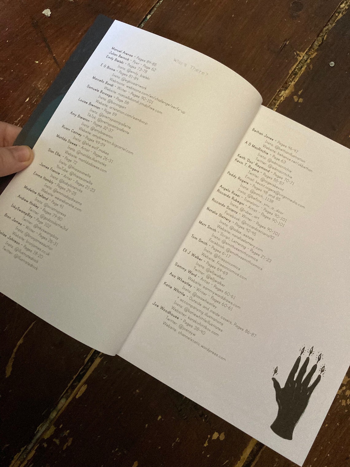 Knock Knock Horror Zine Anthology Wyrd Folk and Wives Tales | Etsy