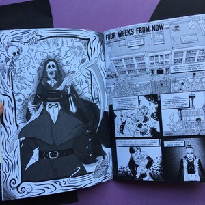 Knock Knock Horror Zine- Pestilence Edition. Horror Comic, Art Zine ...