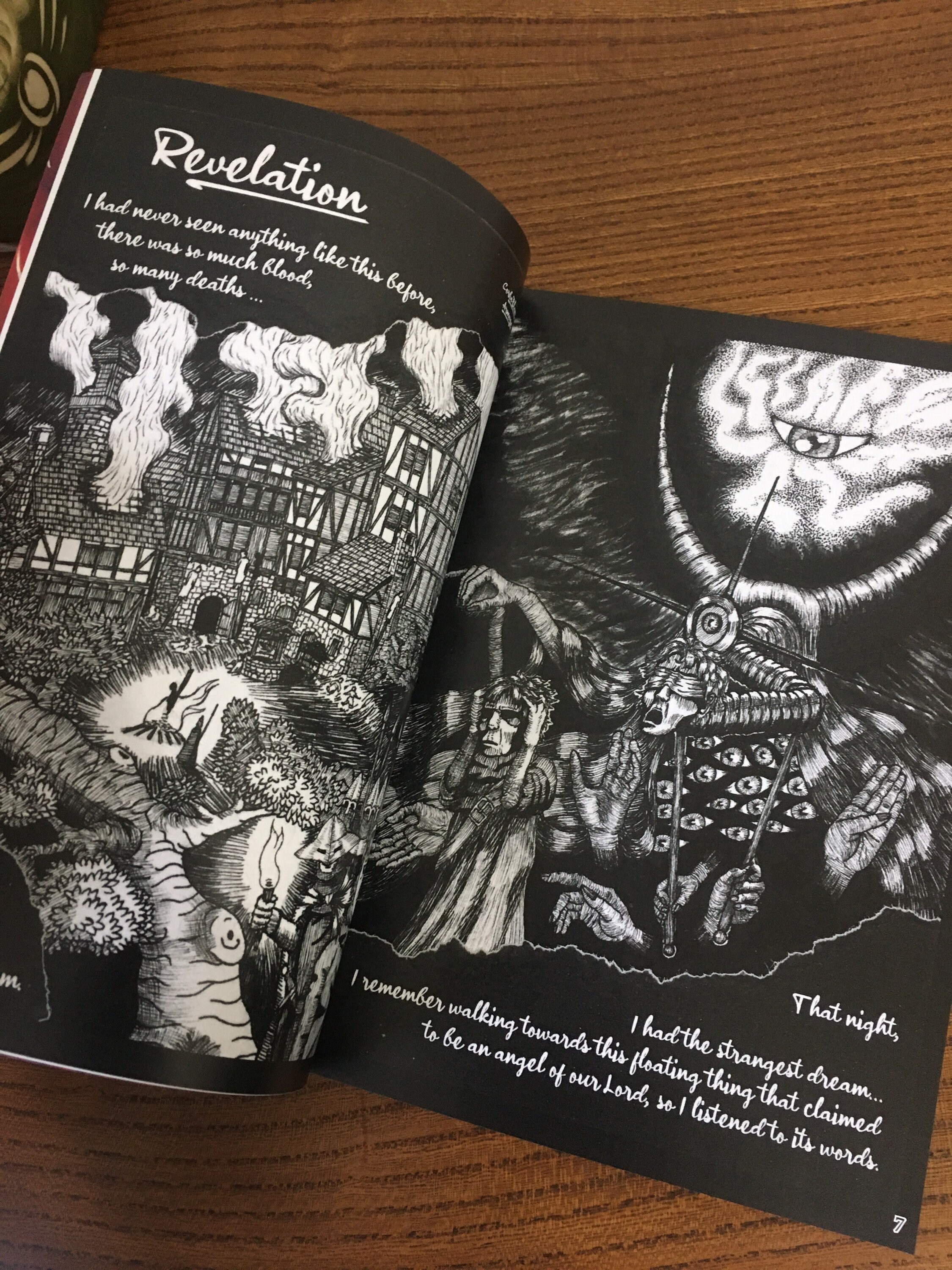 Fragments of Flesh Knock Knock Issue From Frisson Comics - Etsy UK