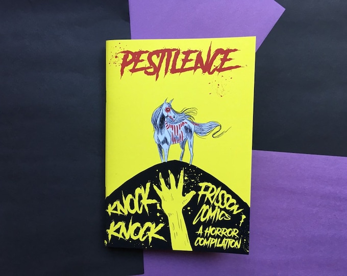 Knock Knock Horror Zine Pestilence Edition. Horror Comic, Art Zine ...
