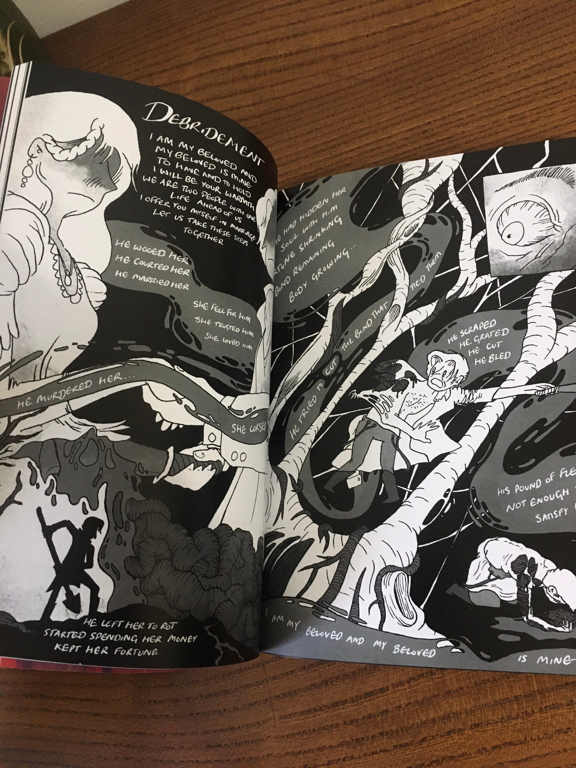 Fragments of Flesh Knock Knock Issue From Frisson Comics - Etsy UK