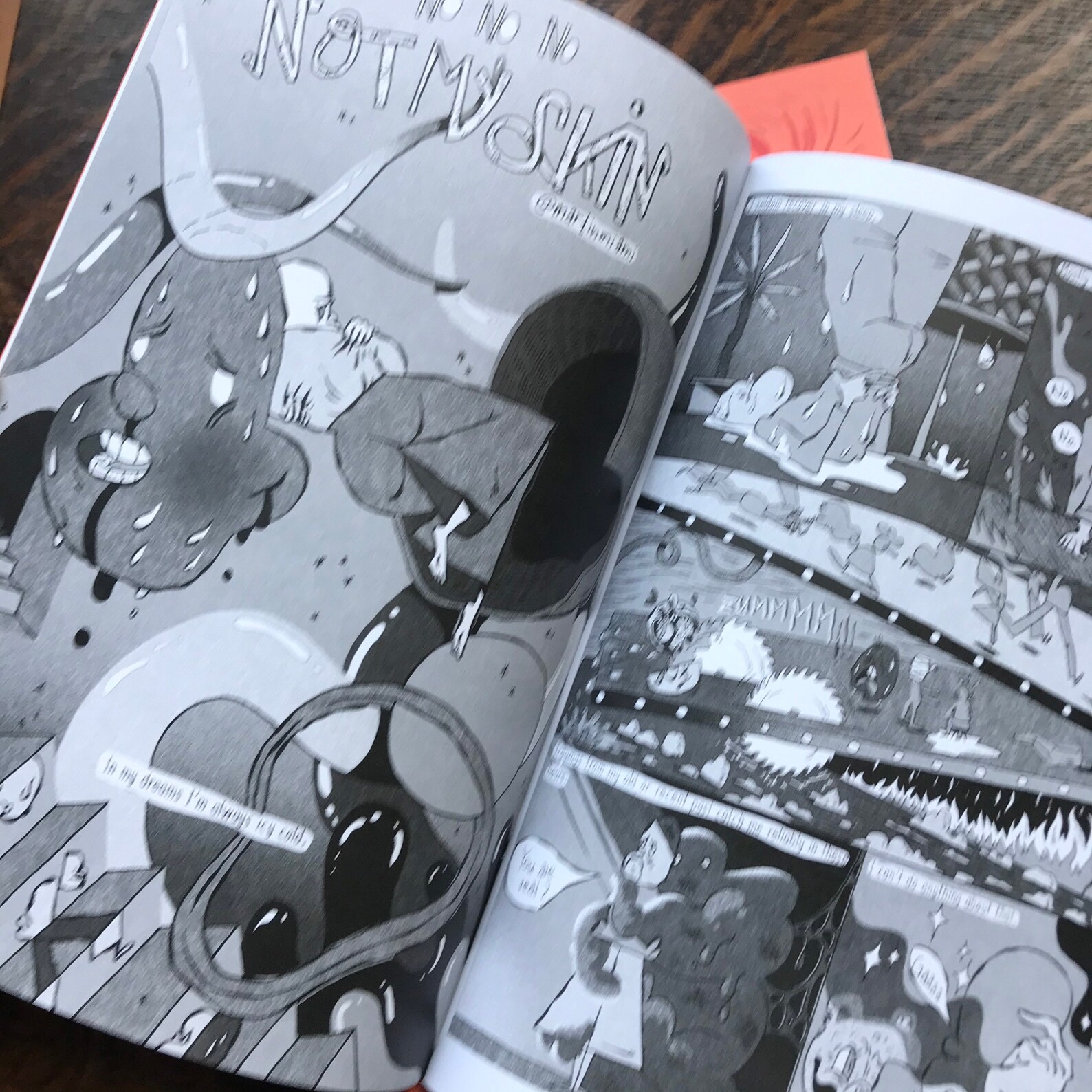 Knock Knock Horror Zine Inferno Edition. Horror Comic Art - Etsy