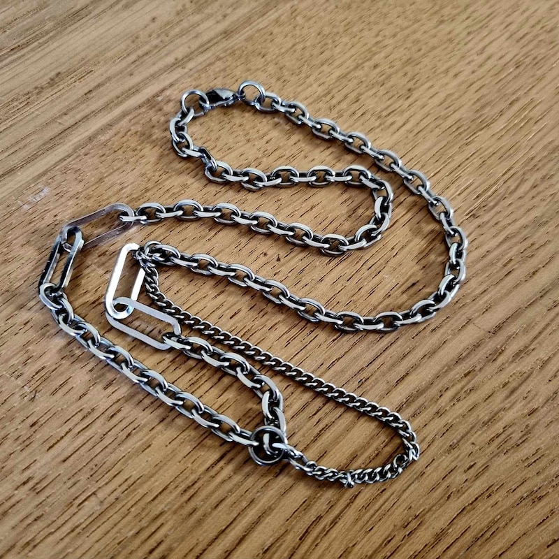 Punk Chains for Men - Etsy