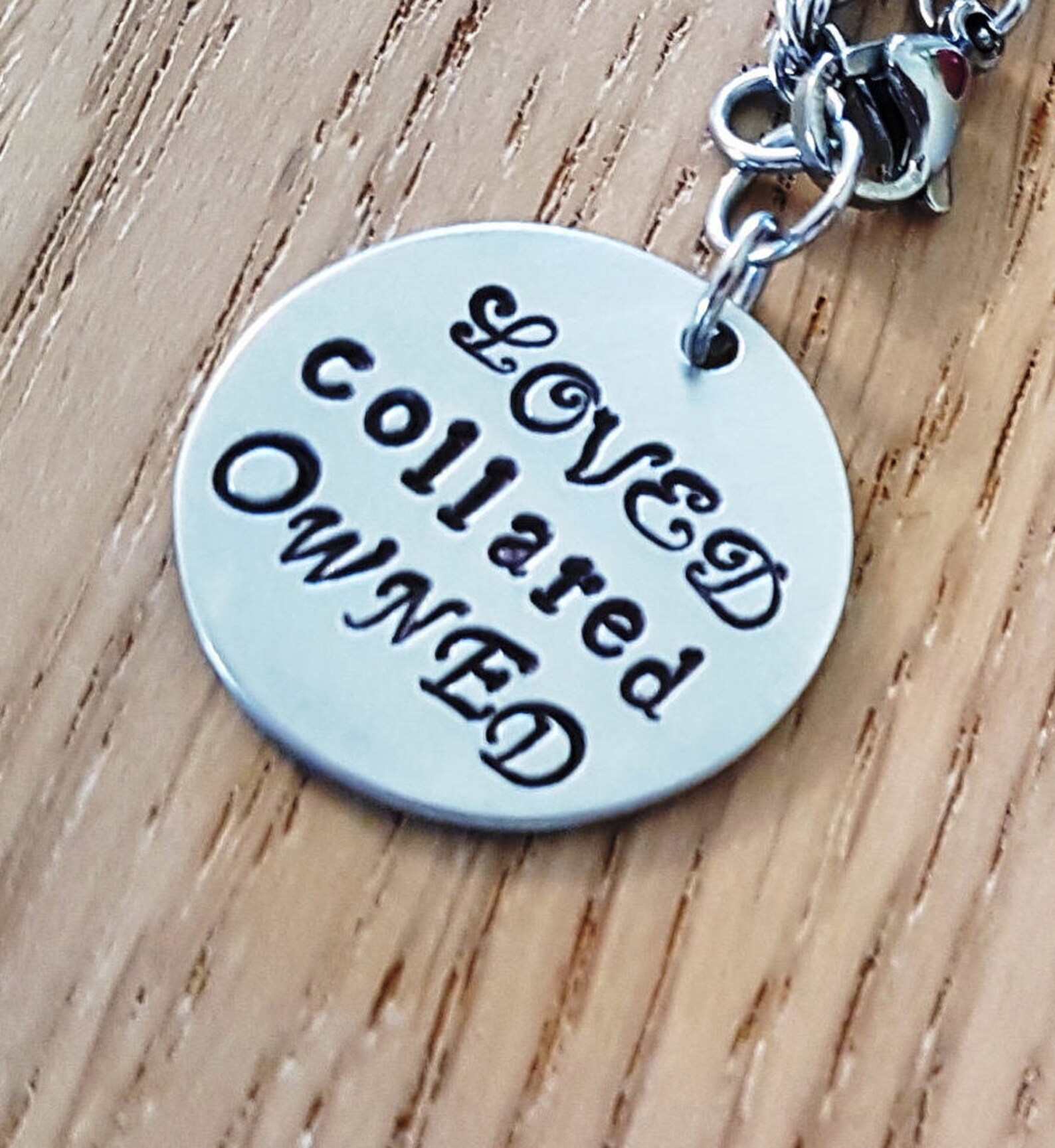 Loved Collared Owned Day Collar Necklace Ddlg Bdsm Master Slave Dom Sub ...