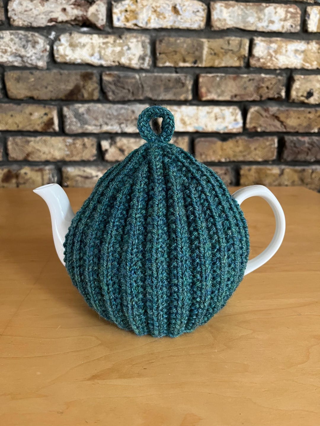 Large Knitted Forest Green Tea Cosy Cosy / 6 to 10 Cup Tea Cozy ...