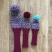 Set of 3 Claret & Blue Golf Club Covers / Golf Head Covers - Etsy
