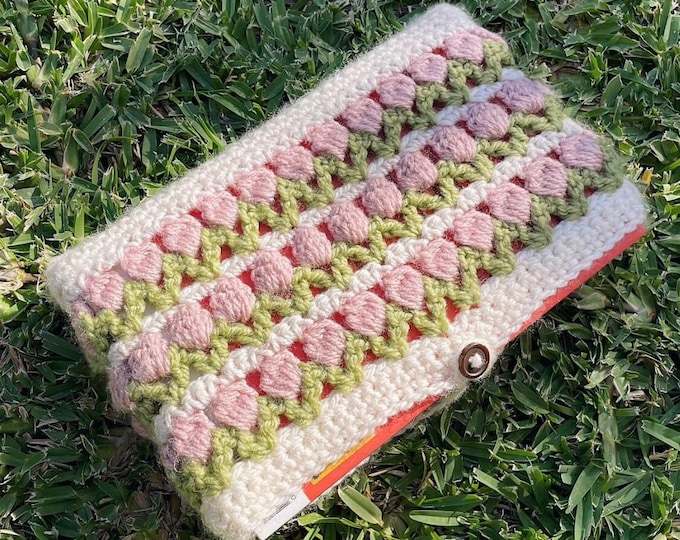 Crochet Tulip Book Cover/bible Cover - Etsy Canada