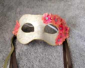 Hand Painted Masquerade Mask - Etsy