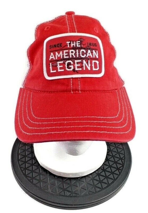 Vintage Richardson Wear Red White Mesh Snap Back Winc… - Gem