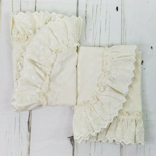 Eyelet Bedding - Etsy