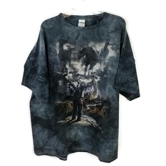 Vintage The Mountain 2003 David Penfound Blue Gray Ti… - Gem