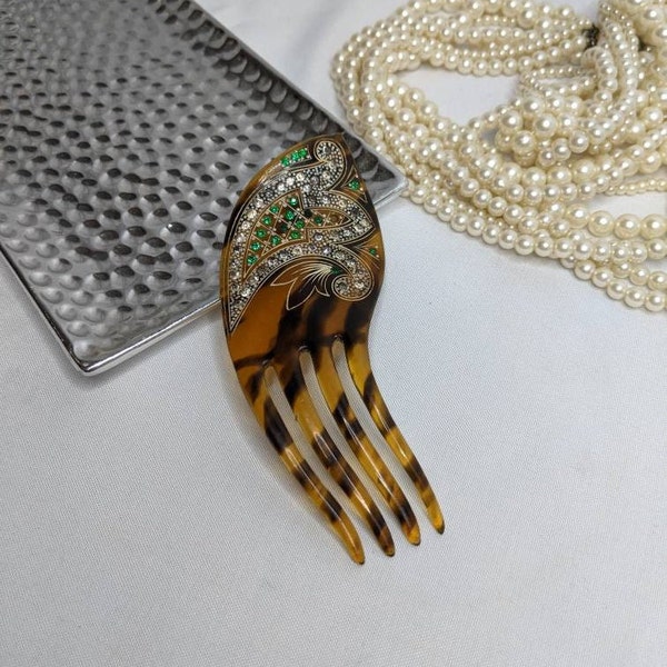 Tortoise Shell Comb - Etsy