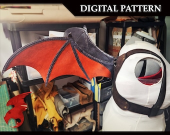Leather Wings Pattern - Etsy
