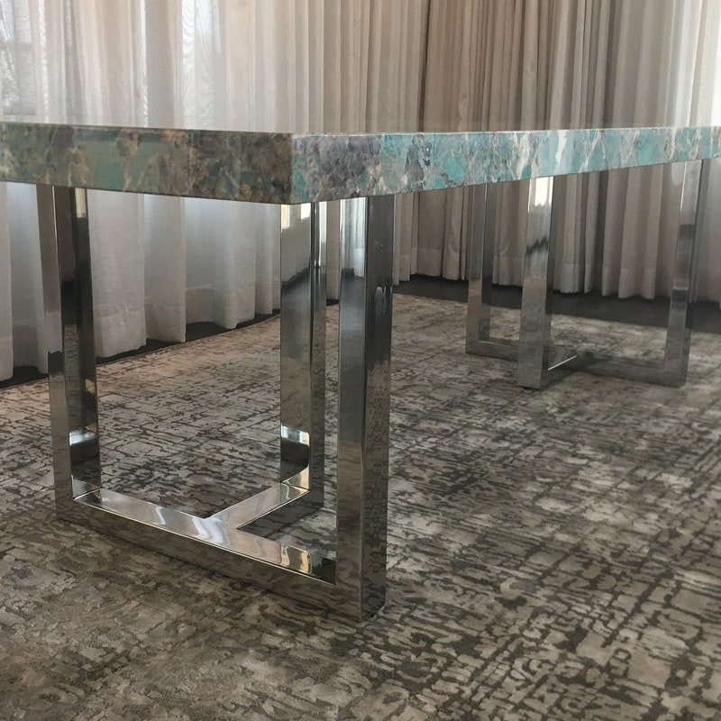 Chrome Table Legs - Etsy