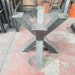 Metal Trestle Base Cross-X Style Any Size/Color | Etsy