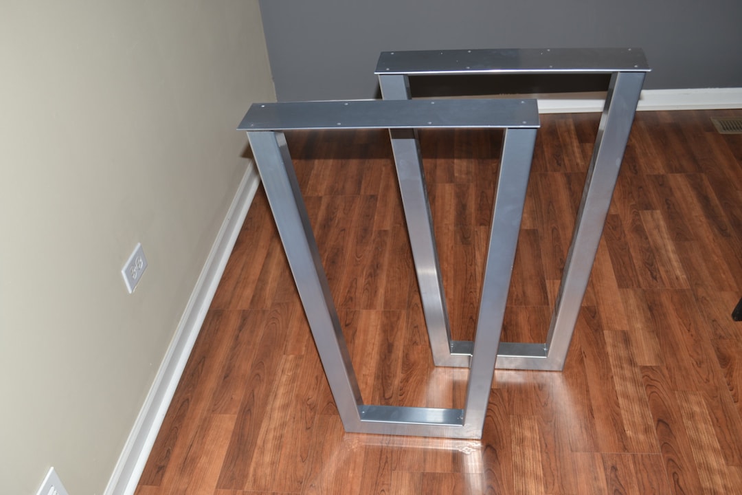 Tapered Metal Table Legs, DIY Furniture Frame! - Any Size & Color! - Etsy