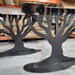 Metal Table Legs TREE STYLE - Any Size/color - Etsy