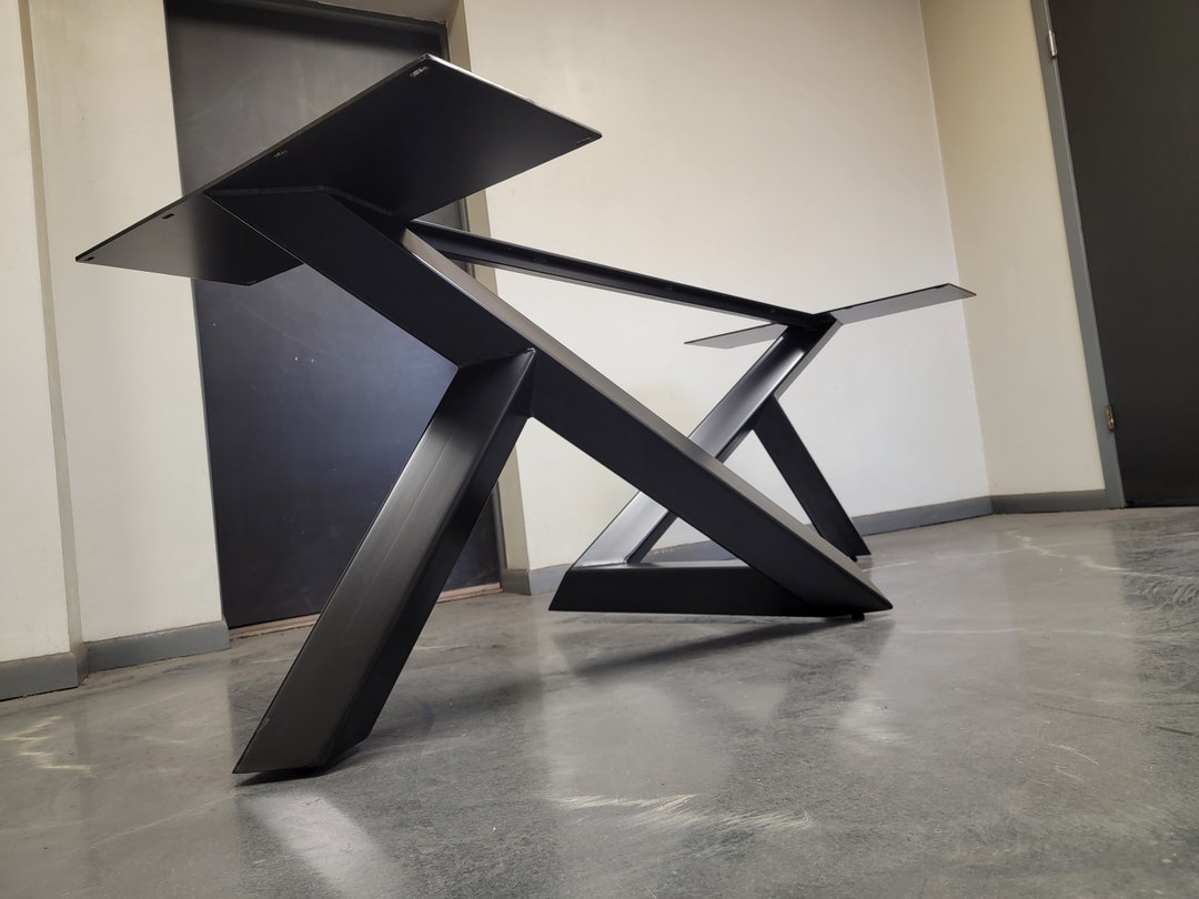 Abstract Style Metal Table Base - Any Size/color - Etsy