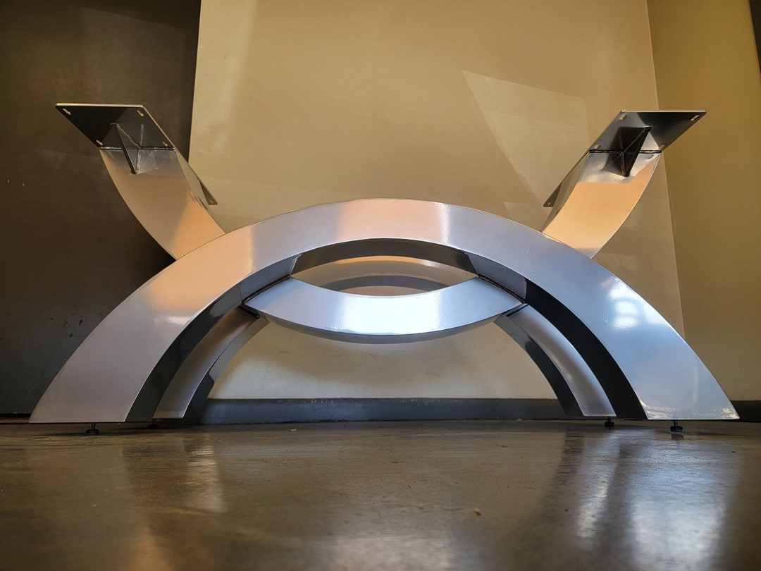 Testudo Style Metal Table Base - Any Size/color - Etsy