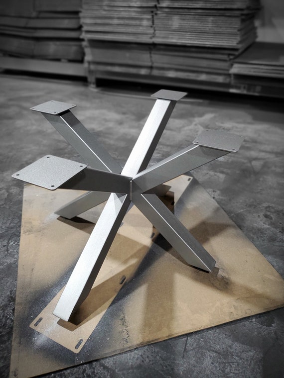 Metal Trestle Base Cross-x Style Any Size/color - Etsy