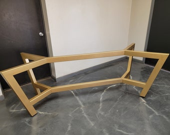 Metal Cross-x Style Table Base Any Size/color - Etsy