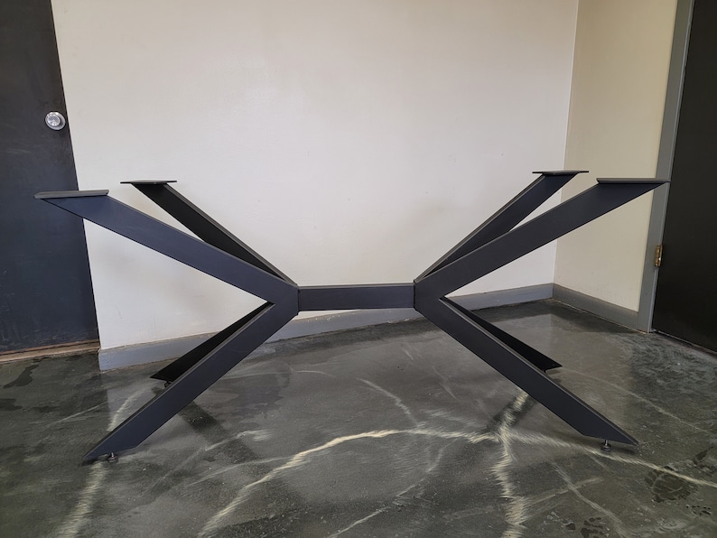 MODIFIED SPIDER BASE Metal Table Frame Any Size/color - Etsy