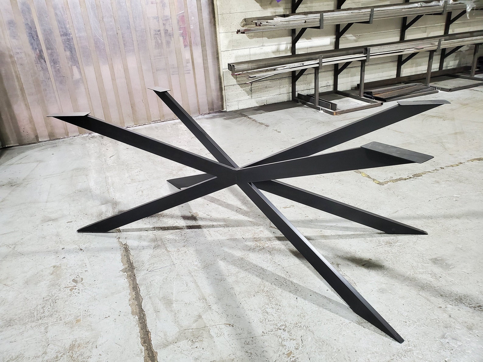 Metal Spider Style Table Base Any Size/color - Etsy