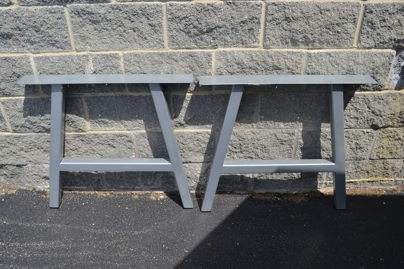 A-frame Style Metal Table Legs Any Size and Color - Etsy