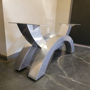 Testudo Style Metal Table Base - Any Size/color - Etsy