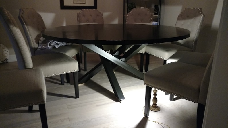 Criss Cross Style Metal Table Base Any Size/Color | Etsy