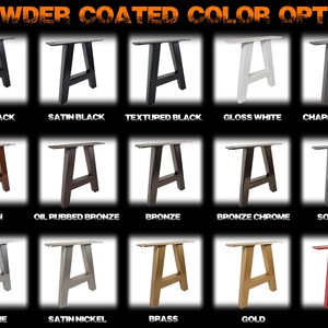 Crossover Style Metal Table Base | Made to Order for Dining Tables ...