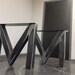 M-style Metal Table Legs - Any Size & Color! - Etsy