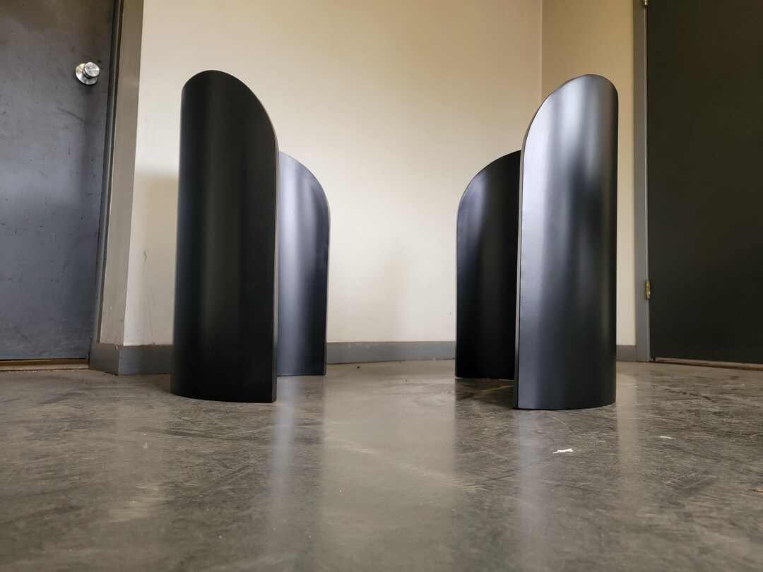 Split Column Style Metal Table Legs, Custom Made-to-order for Dining ...