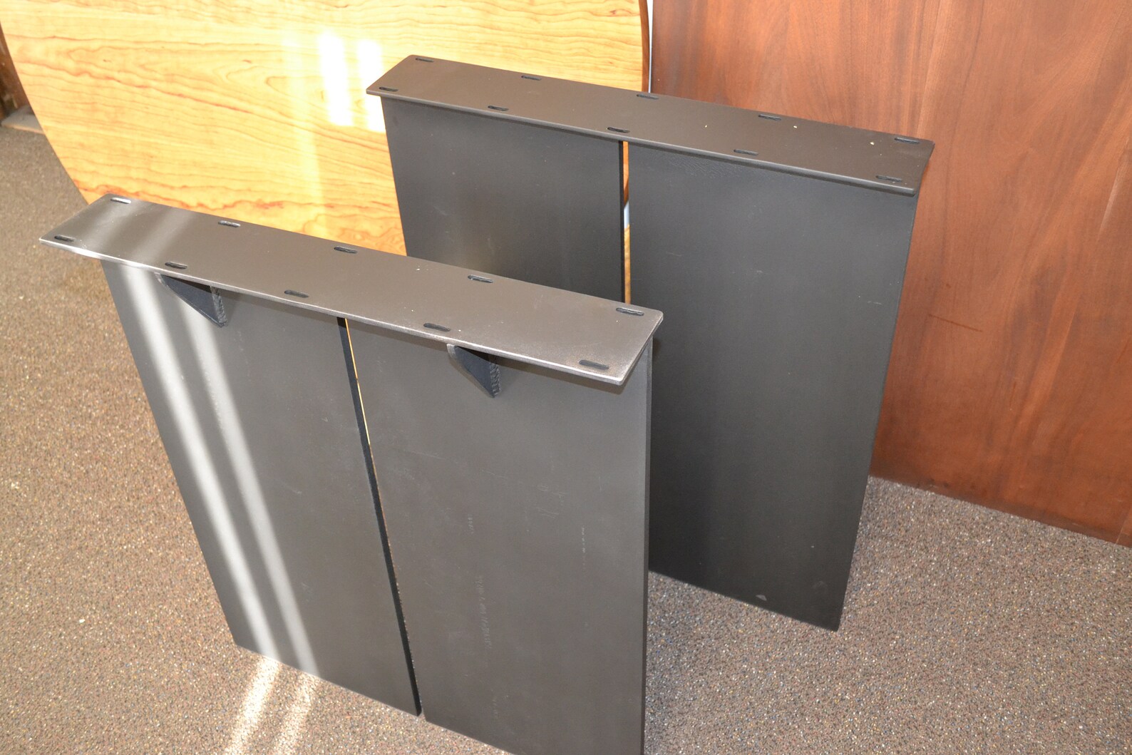 Metal Table Legs DOUBLE PLATE Style Any Size/color - Etsy