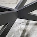 Metal Table Base Spider Style Any Size/color - Etsy
