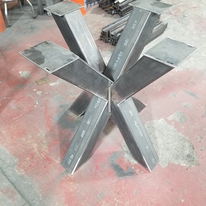 Metal Trestle Base, Cross-x Style - Any Size/color - Etsy
