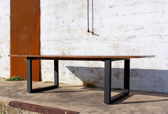 Steel Desk Legs Rectangular Metal Style Any Size/color - Etsy