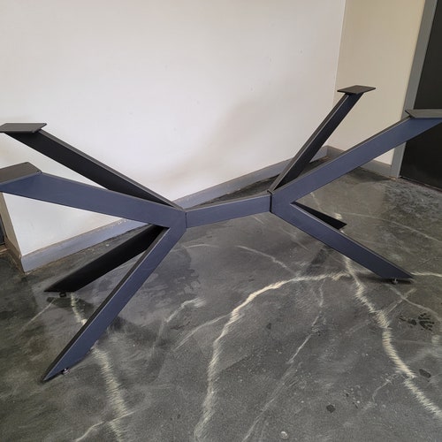 Abstract Style Metal Table Base Any Size/color - Etsy