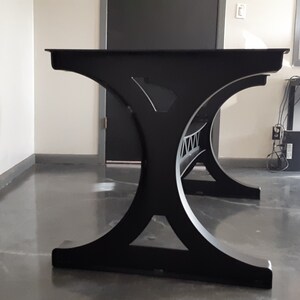 Bridge Trestle Metal Table Base - Any Size/color - Etsy
