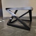Square Z-shaped Metal Trestle Base Any Size/color - Etsy