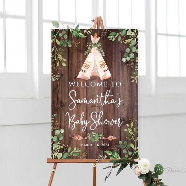 Tribal Welcome Sign - Etsy