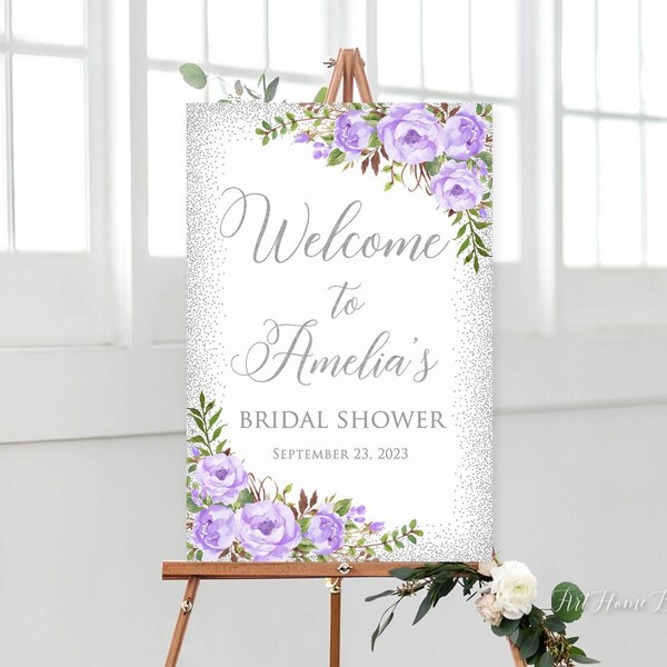 Bridal Shower Welcome Sign on Board - Etsy