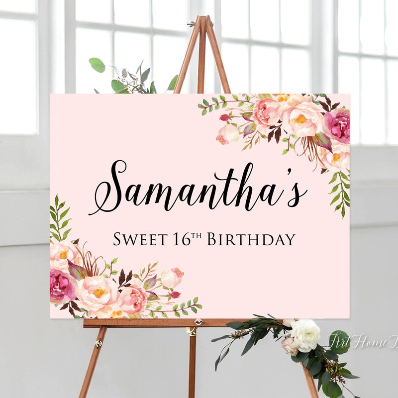 Sweet 16 Posters - Etsy