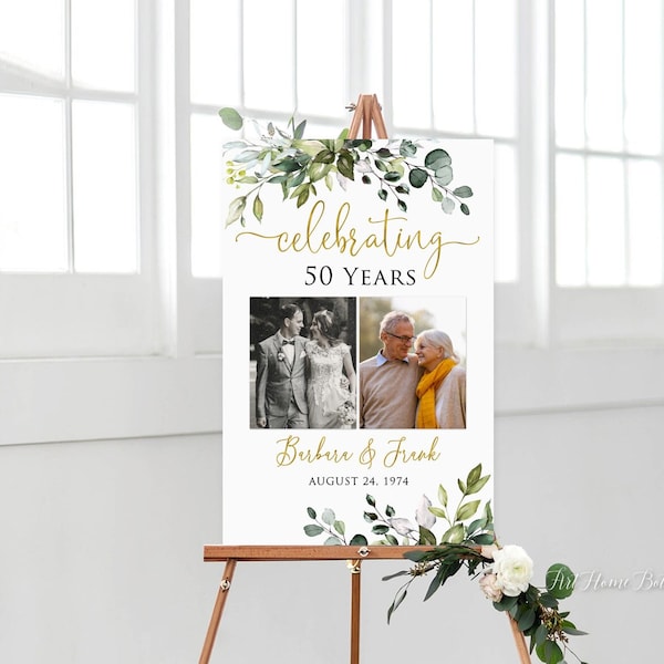 50th Anniversary Poster - Etsy