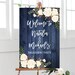 50 is Sweet Please Take a Treat Sign, Floral Printable Sign, Ivory Sign ...