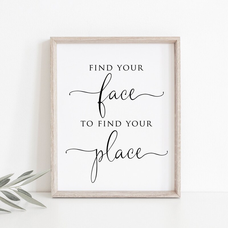 Seating at Face - Etsy