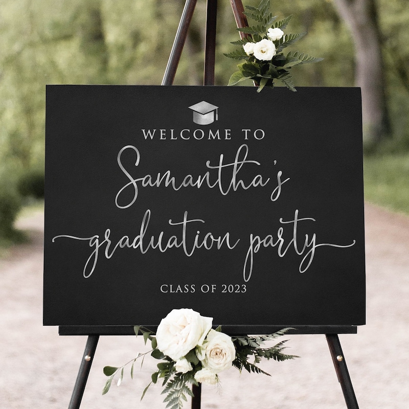 Graduation Chalkboard - Etsy