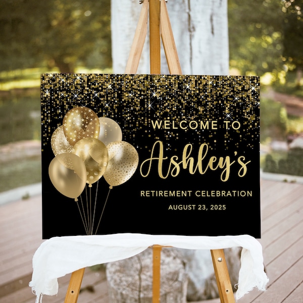 Retirement Yard Sign - Etsy