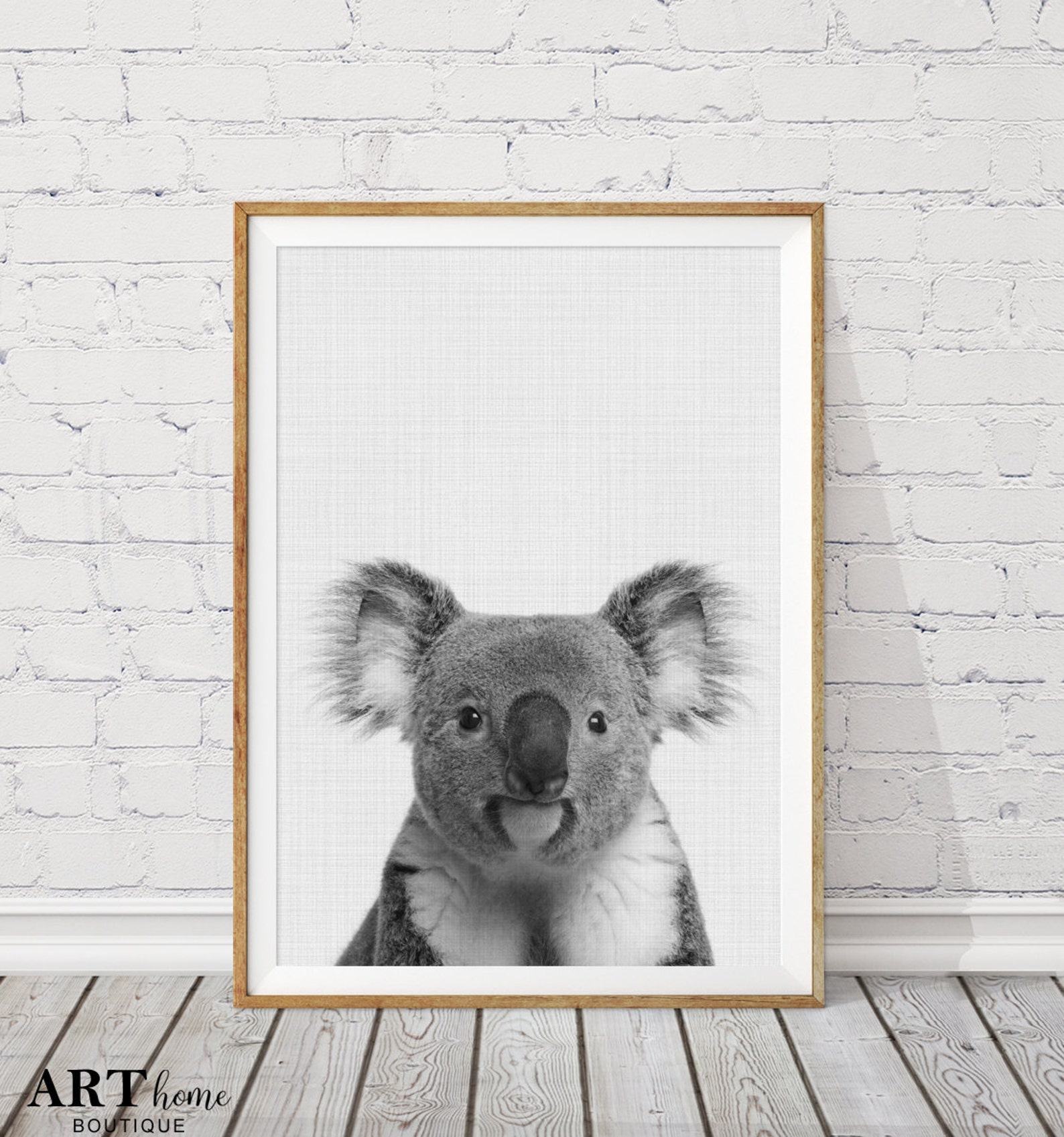 Koala Print Nursery Prints Animals Printable Kids Room | Etsy
